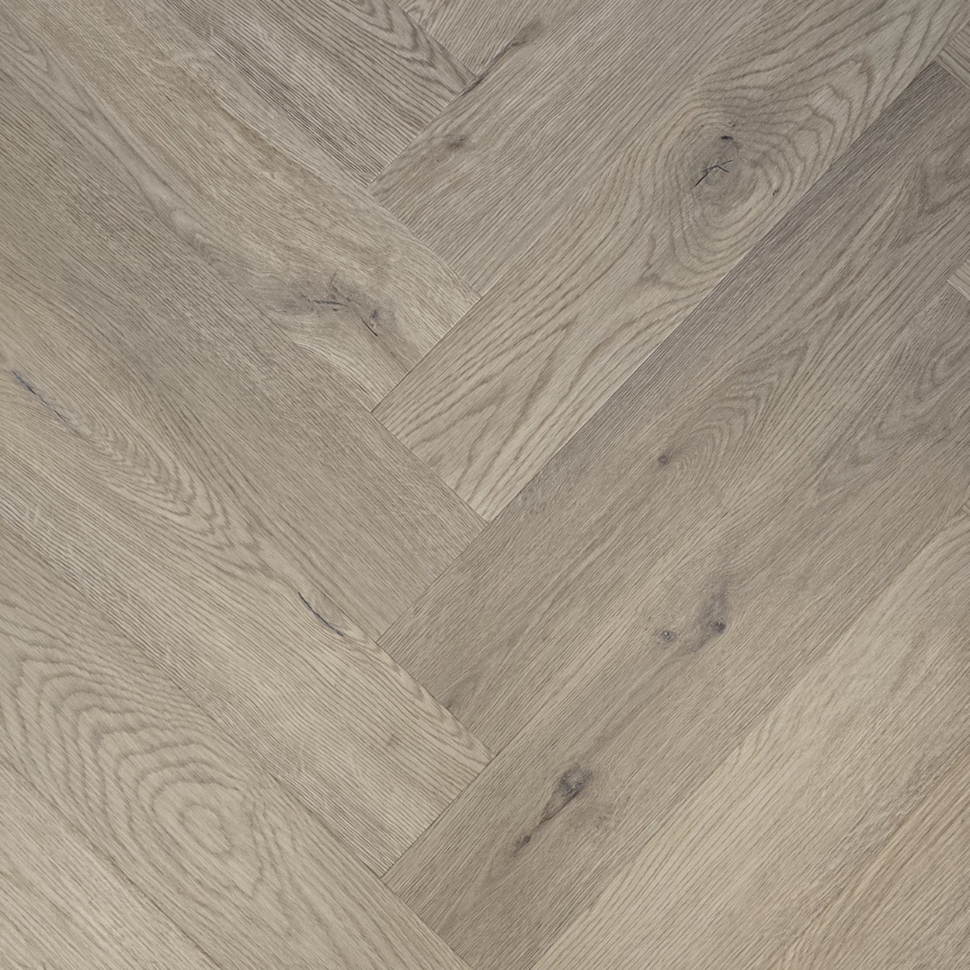 Aspen Herringbone Vinyl Range - Brazilian Oak – Evalution Flooring