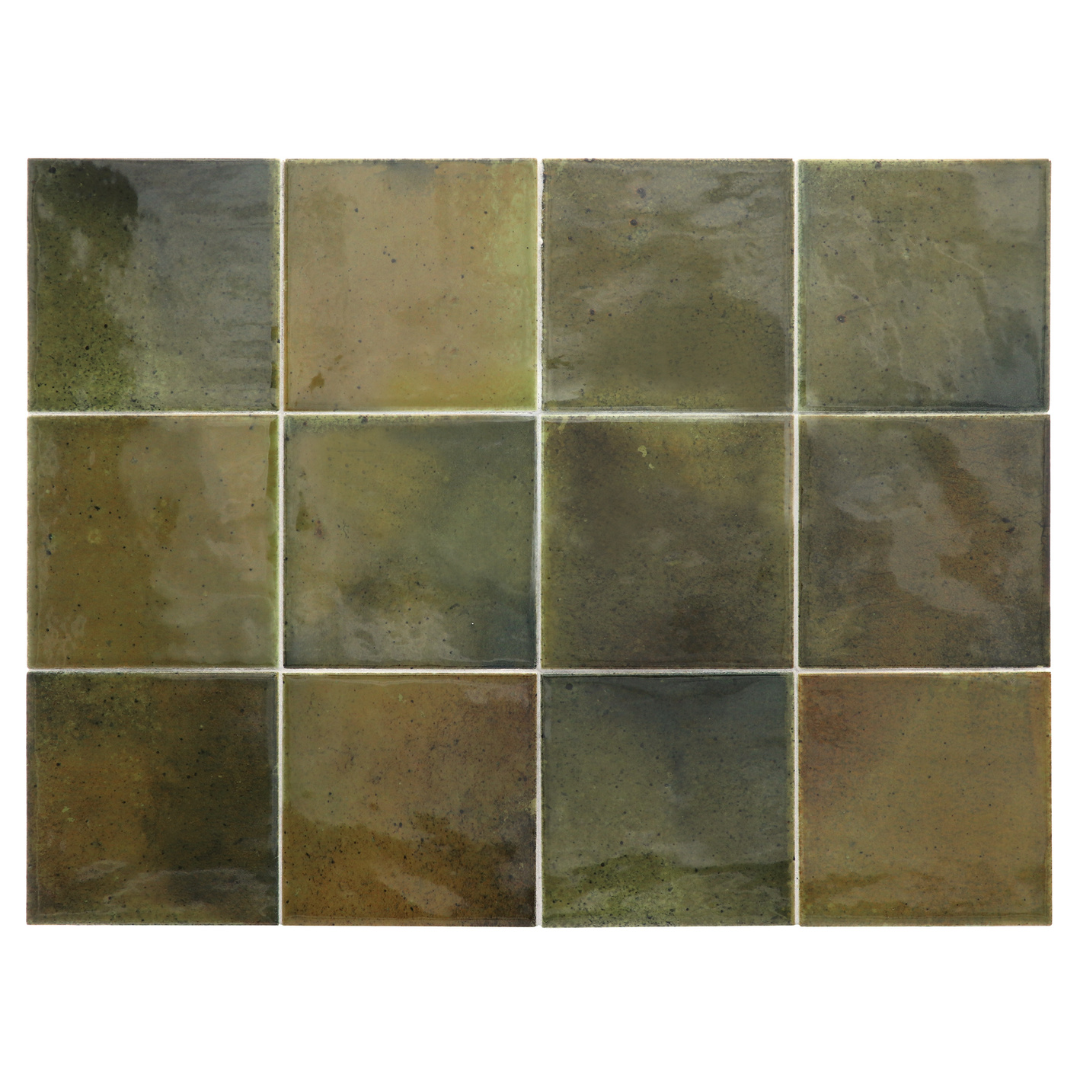 Hanoi Cuadrado Wild Olive Decor Tile – Evalution Flooring
