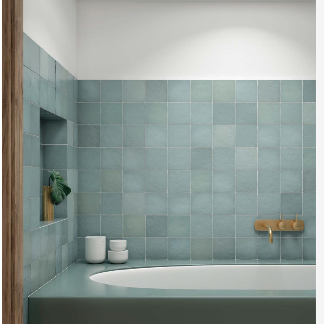 Magma Aquamarine Square Decor Tile – Evalution Flooring