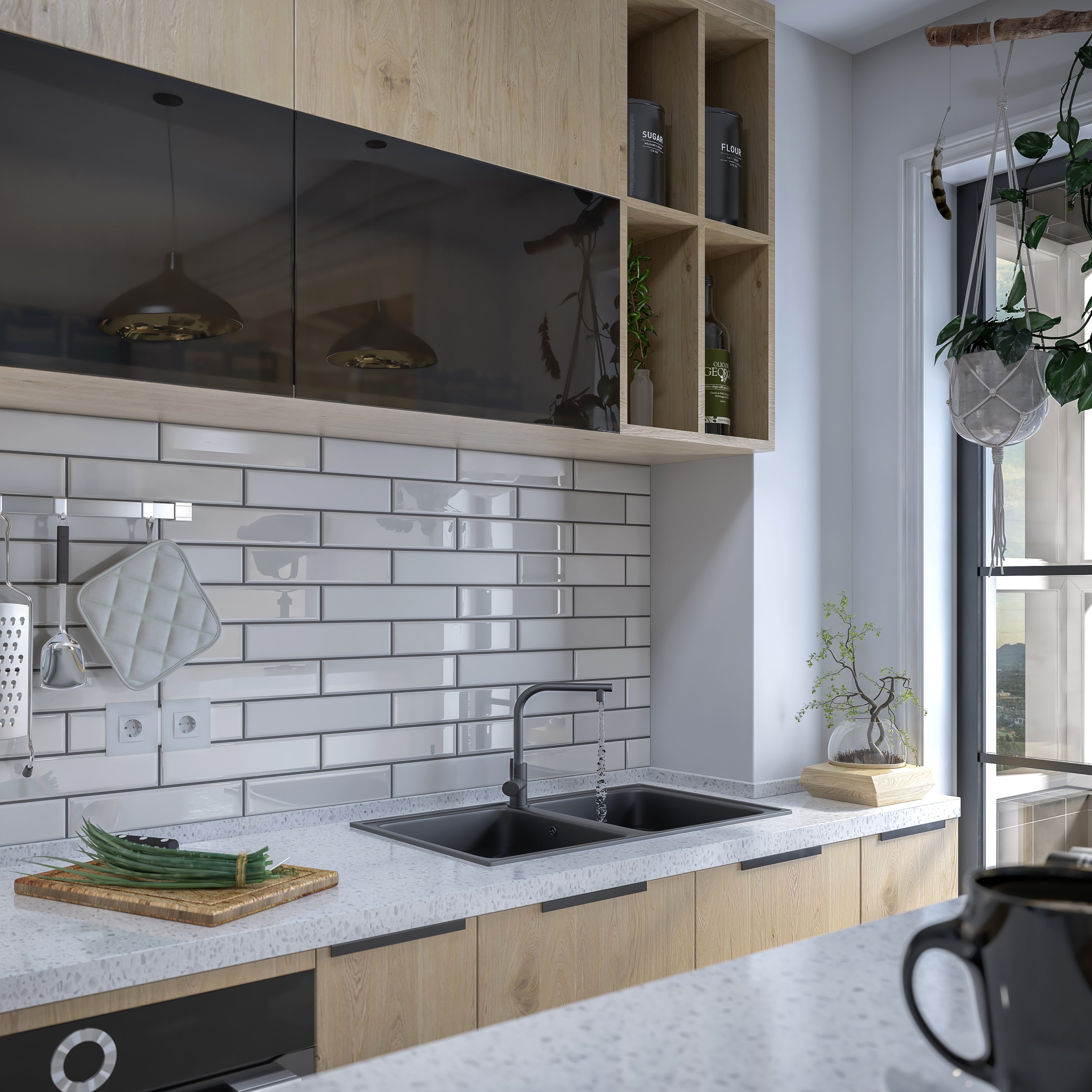 Romo Blanco Gloss Metro Decor Tile – Evalution Flooring