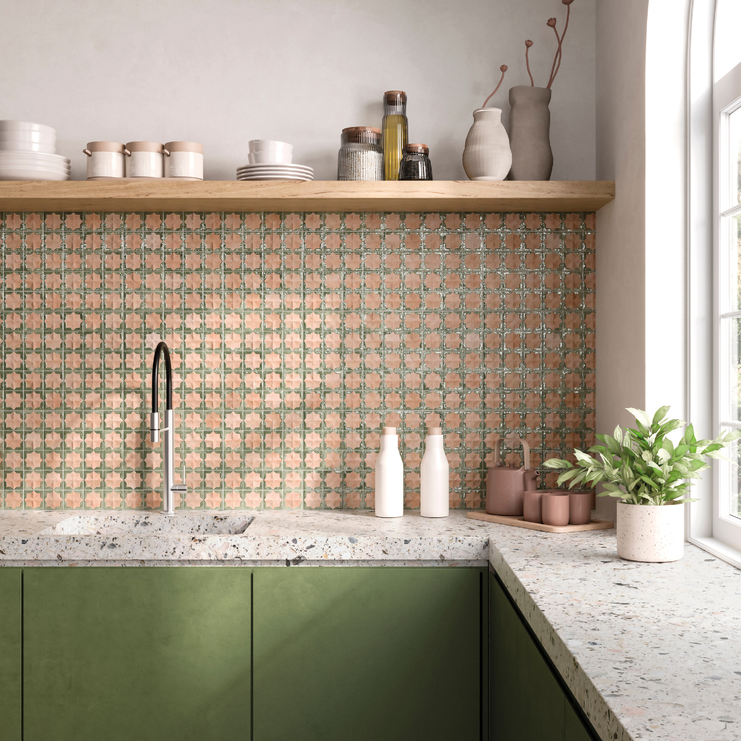 Tetuan Cotto Emerald Decor Tile – Evalution Flooring