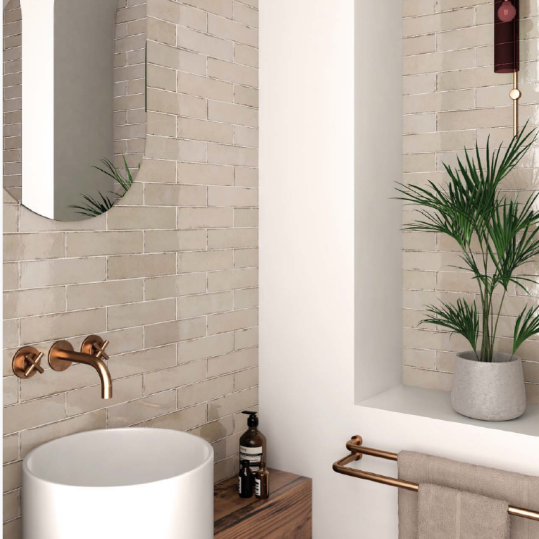 Tribeca Oatmeal Metro Porcelain Decor Tile – Evalution Flooring