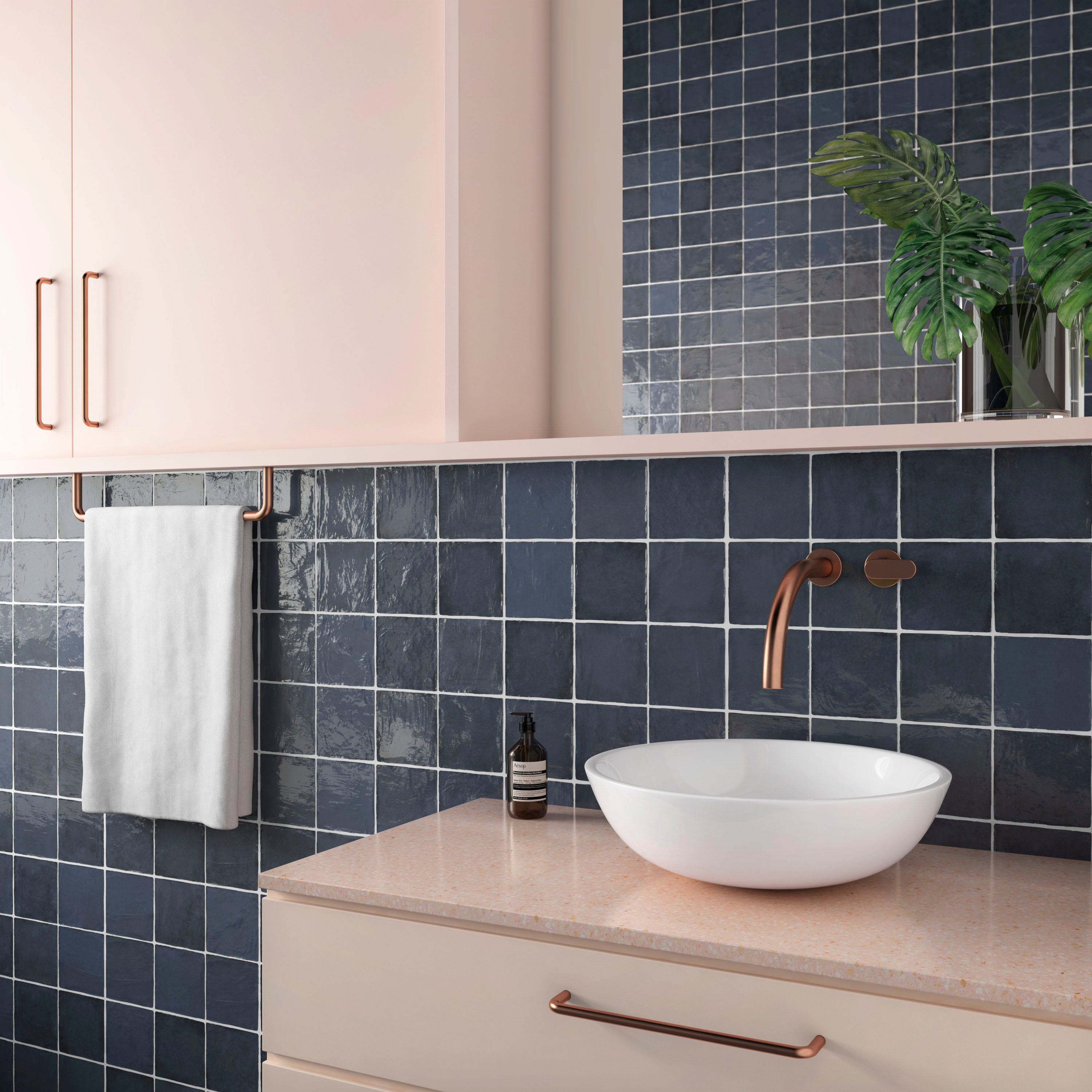 Riviera Blue Reef Cuadrado Decor Tile – Evalution Flooring